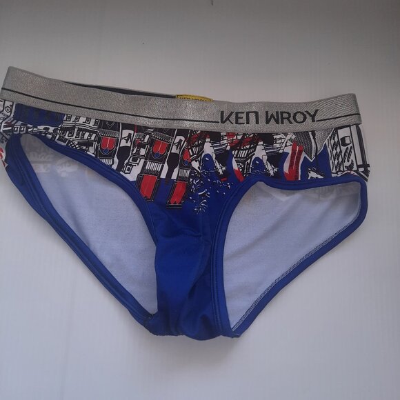 Ken Wroy | Underwear & Socks | Mens Large Ken Wroy Paris Skyline Briefs ...